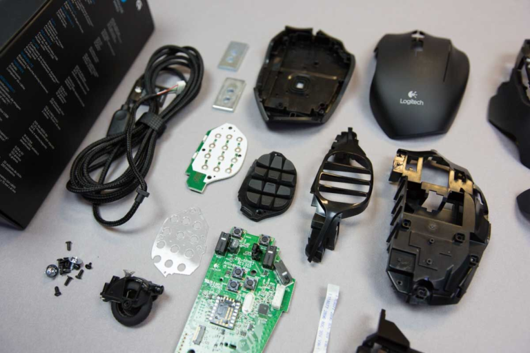 Teardown Showdown: Logitech Gaming Mouse Edition G600 MMO vs G502 ...